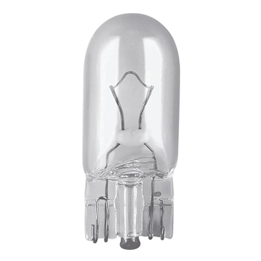 LAMPE / AMPOULE 12V 5W (W5W) WEDGE OSRAM TEMOIN T10 (W2.1X9.5D) CULOT DE VERRE