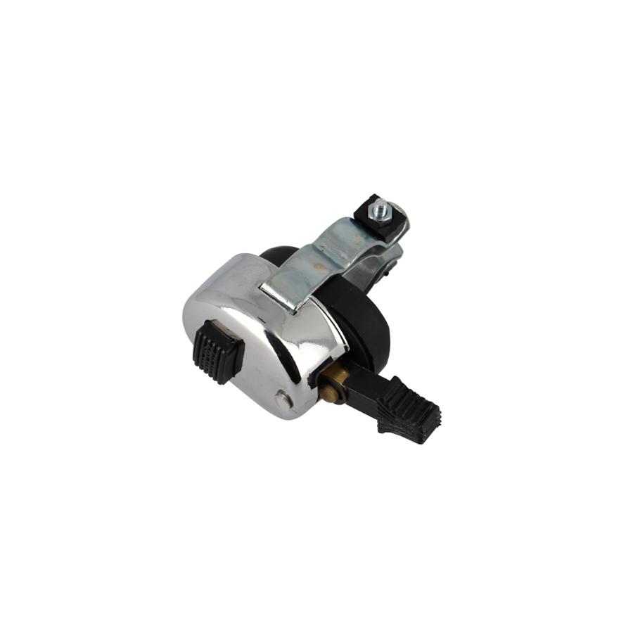 COMMODO / COMMUTATEUR VINTAGE CHROME UNIVERSEL 2 POSITIONS ET BOUTON