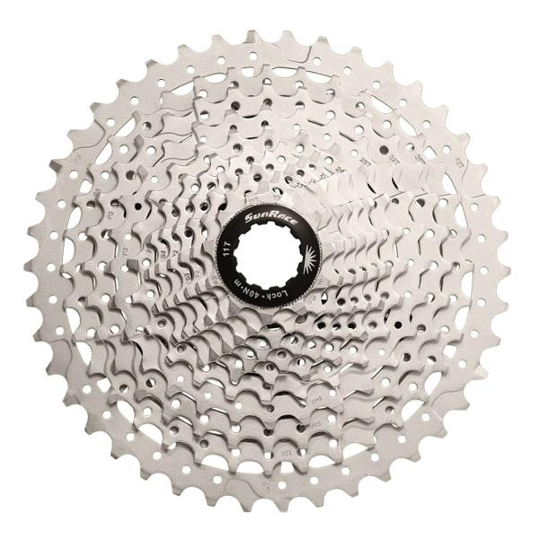 CASSETTE 11V. VTT SUNRACE CSMS8 METALLIC - 11-42DTS (COMPATIBLE SHIMANO)